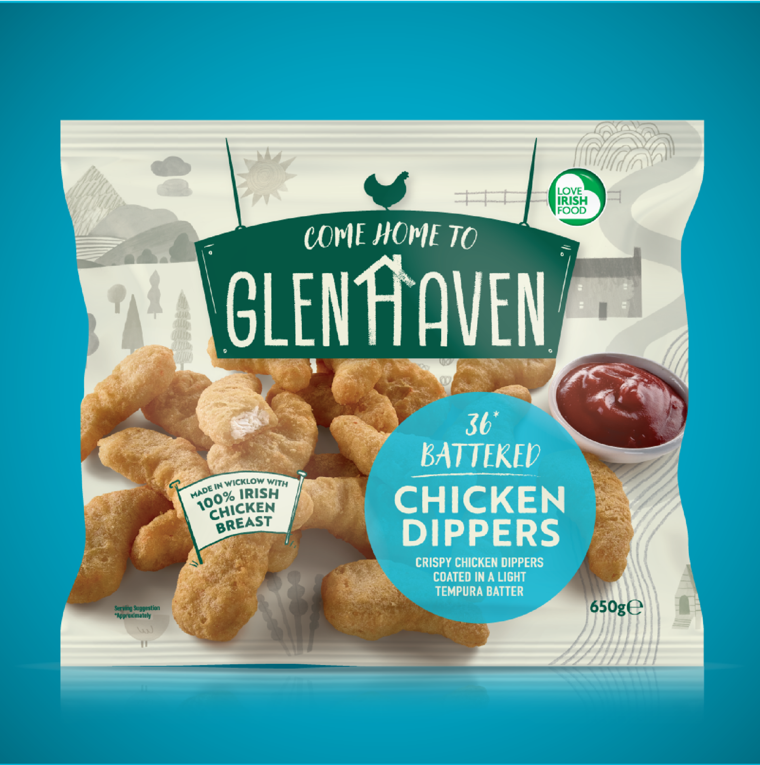 Battered Chicken Dippers - Glenhaven.ie
